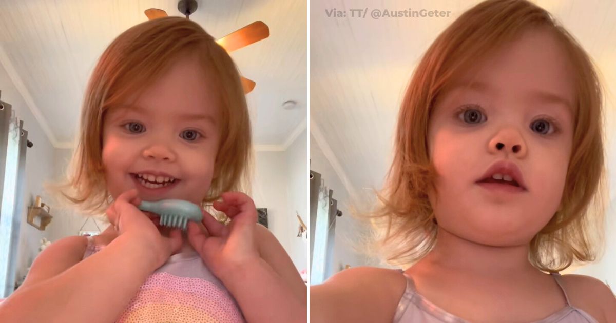 ¡Mira cómo esta niña descubre la más bonita de las sorpresas en una ...
